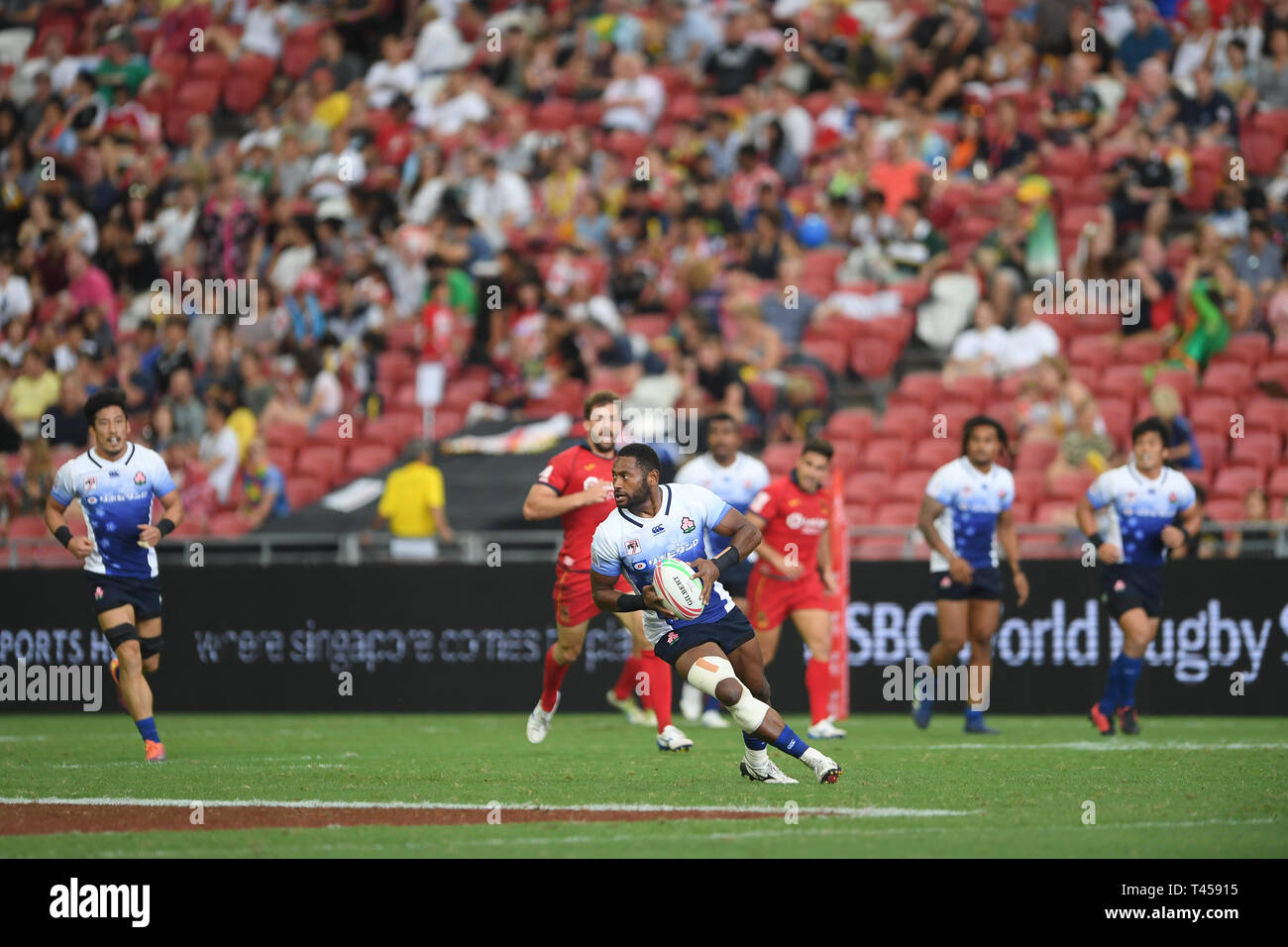 Lote Tuqiri (JPN), APR 13, 2019 - in action during Japan vs Spain HSBC ...