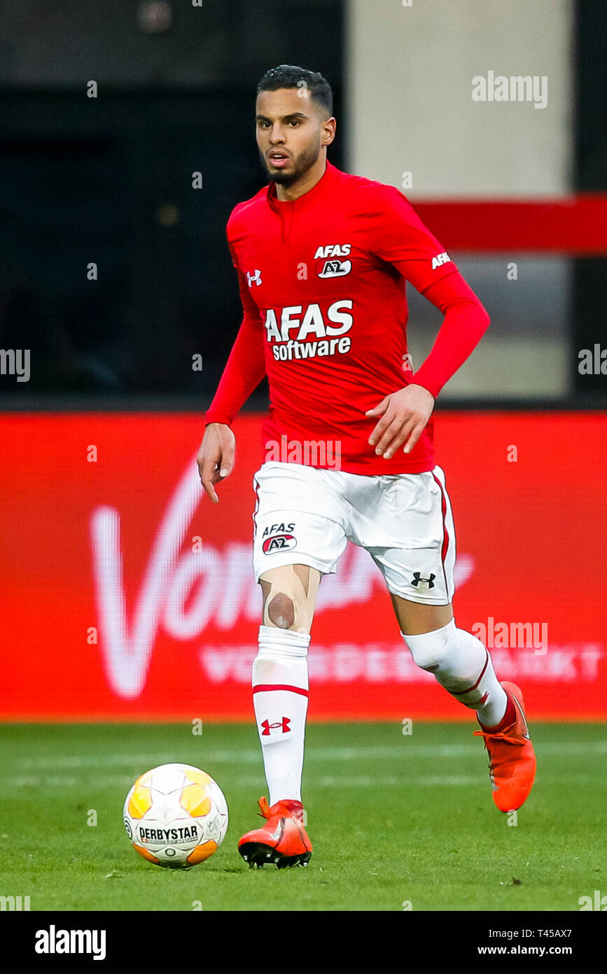 ALKMAAR, AZ - ADO Den Haag, 13-04-2019 football, Dutch Eredivisie ...