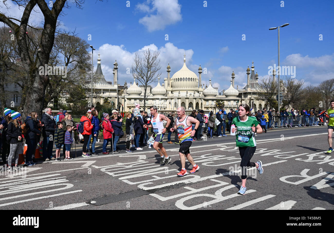 Brighton marathon and pavilion hi-res stock photography and images - Alamy