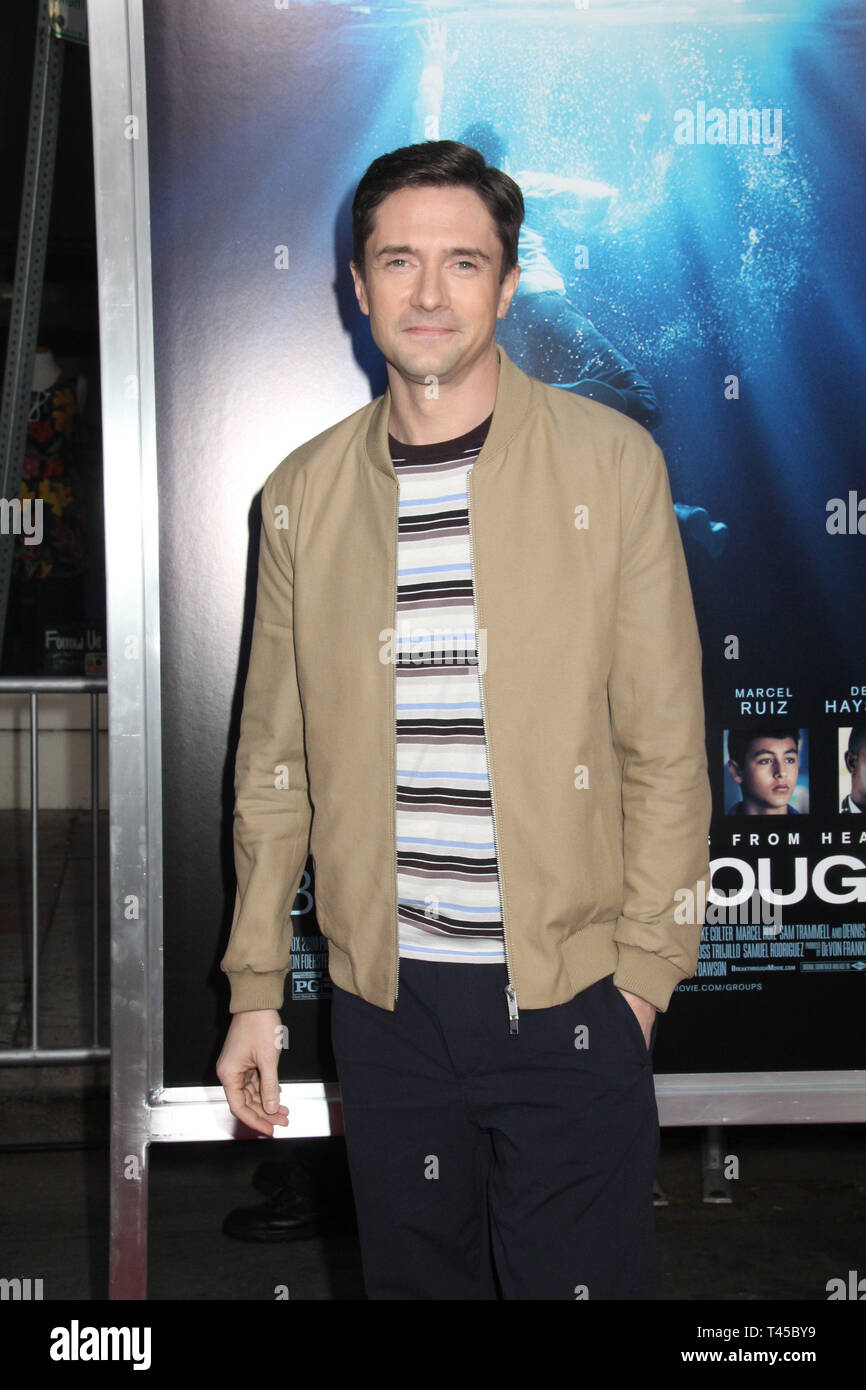 Topher Grace 04/11/2019 The Premiere of "Breakthrough" held at the ...