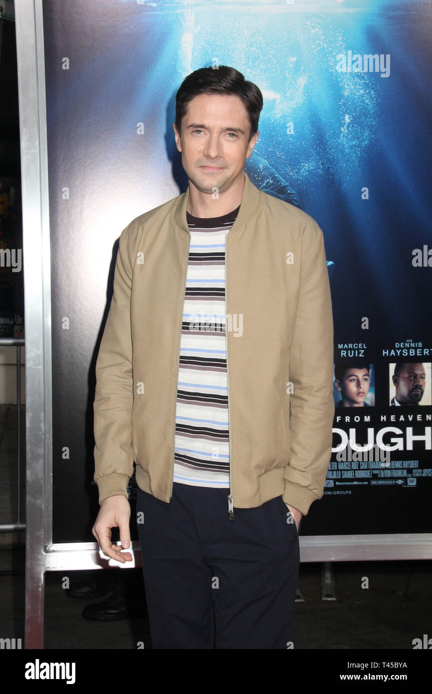 Topher Grace 04/11/2019 The Premiere of "Breakthrough" held at the ...