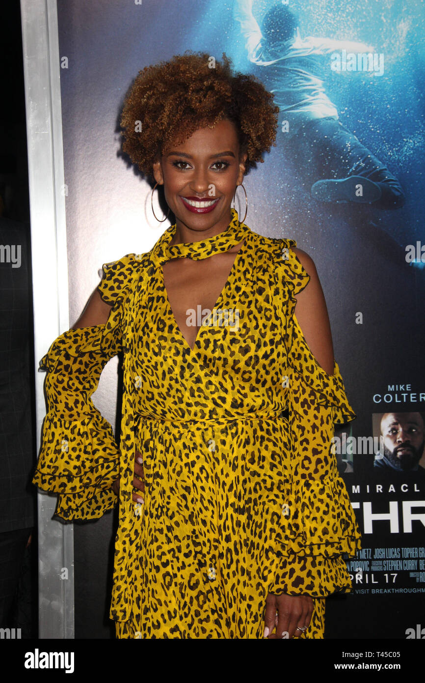 Ryan Michelle Bathe 04/11/2019 The Premiere of "Breakthrough" held at ...