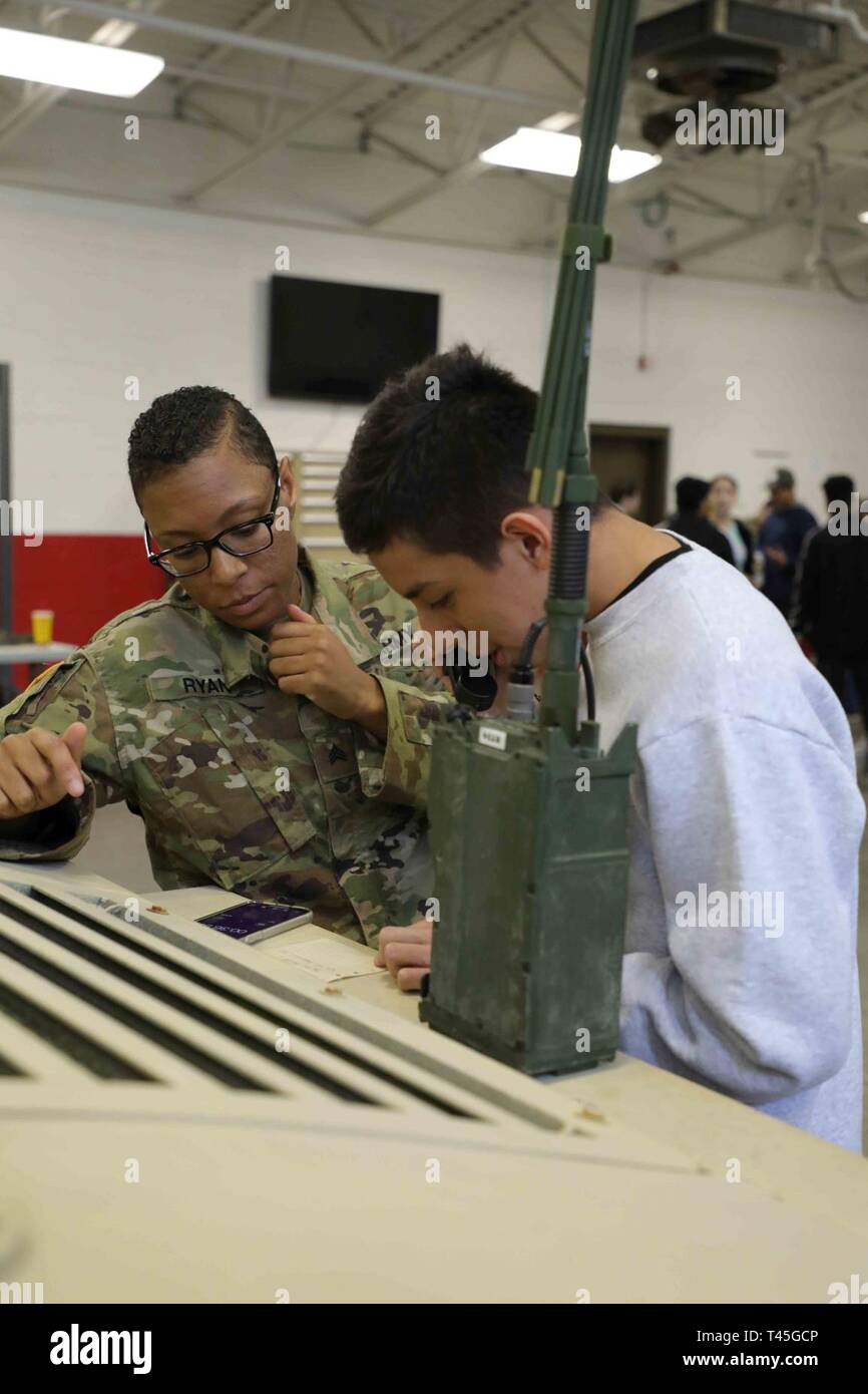 RAEFORD, N.C. – Army National Guard Sgt Mahalia Ryan, assigned to the ...
