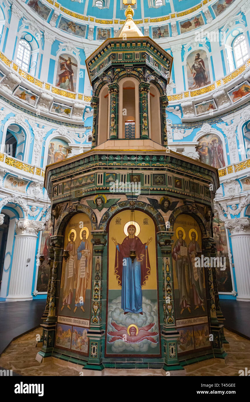 The Resurrection Cathedral of the New Jerusalem Monastery was built as ...