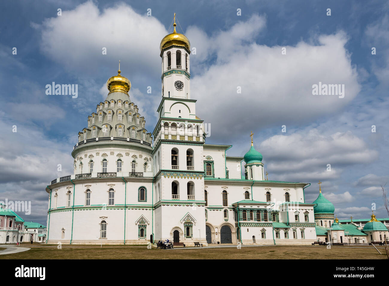 The Resurrection Cathedral of the New Jerusalem Monastery was built as ...