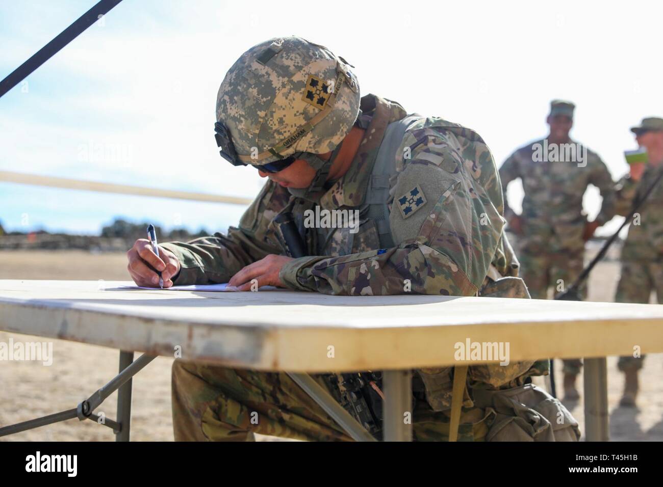 A U.S. Army Soldiers assigned to the 2nd Infantry Brigade Combat Team ...