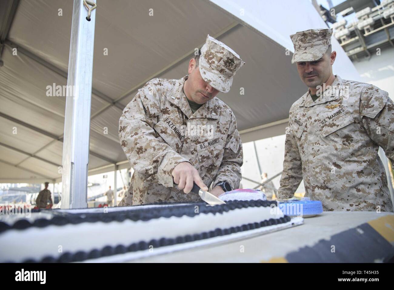 KINGDOM OF BAHRAIN (Feb. 25, 2019) U.S. Marine Corps 1st Lt. Jerett ...