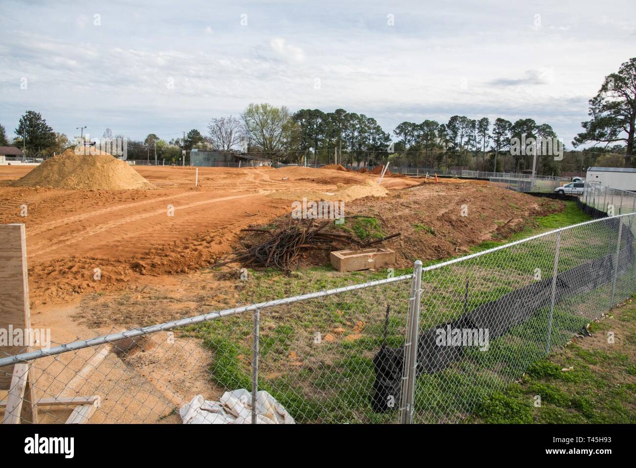 Maxwell AFB, Ala. - Progress photos of on going construction to upgrade ...