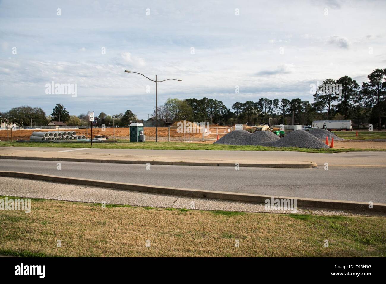 Maxwell AFB, Ala. - Progress photos of on going construction to upgrade ...