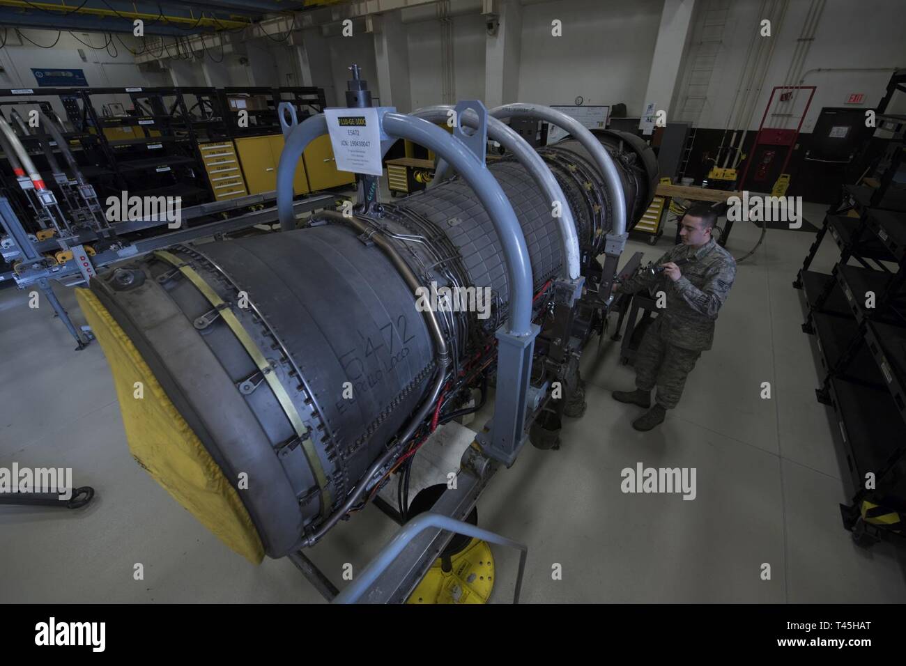 U.S. Air Force Senior Airman Taylor Reineke, a 35th Maintenance ...