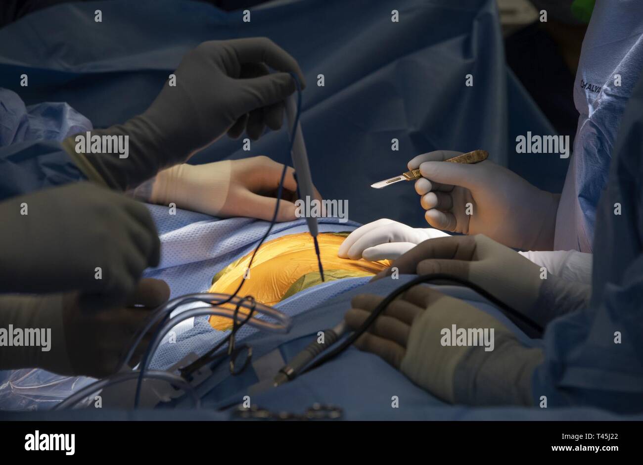 Dr. Saudra Kabagamba, civilian resident at David Grant USAF Medical ...