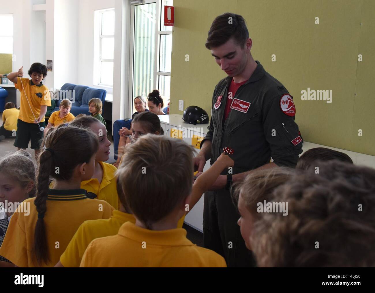 U.S. Air Force 1st Lt. Connor Howard, an F-22 Raptor pilot with the ...