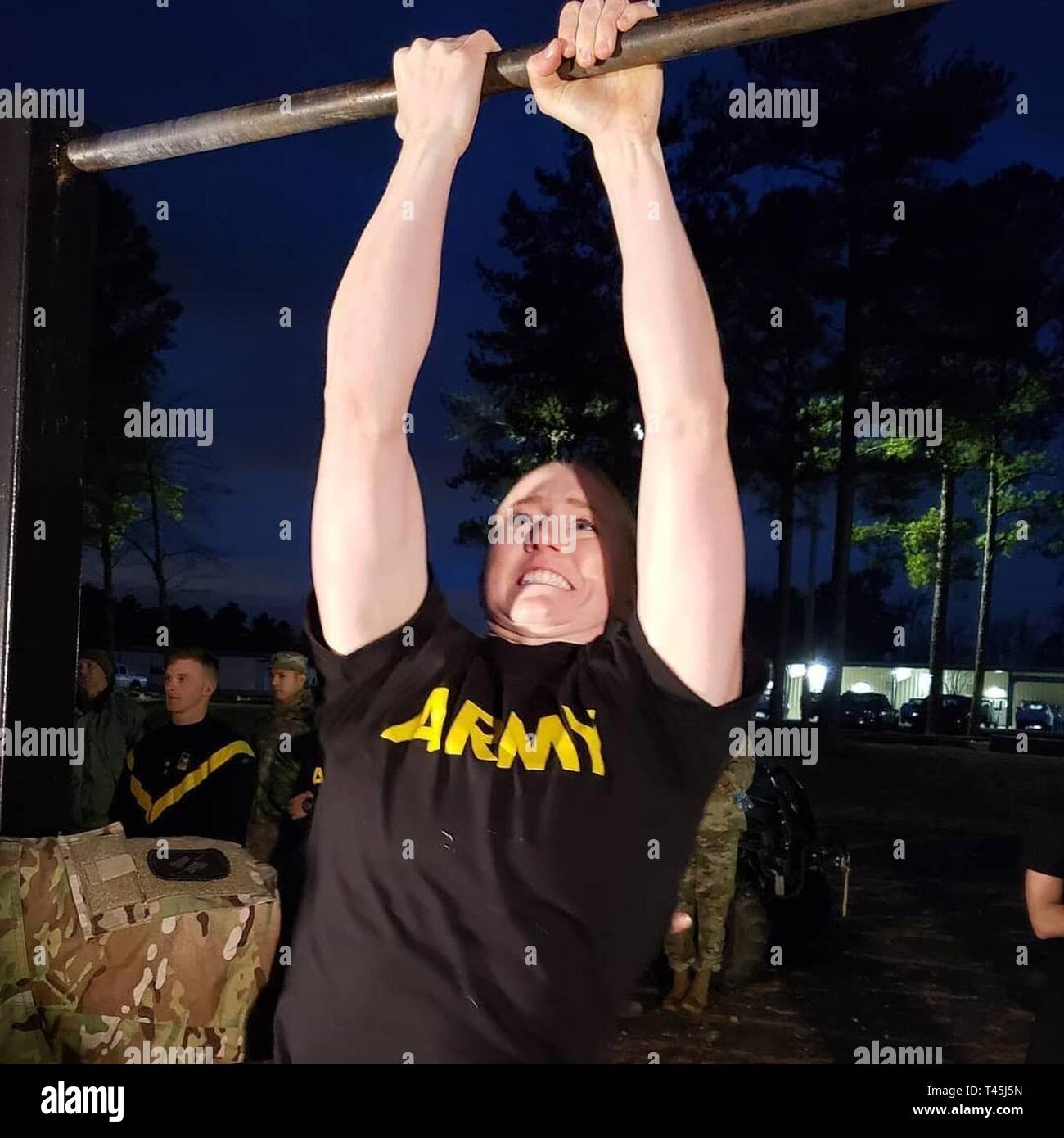 Sgt. Mary Sluik, the 142nd Field Artillery Brigade's Noncommissioned ...