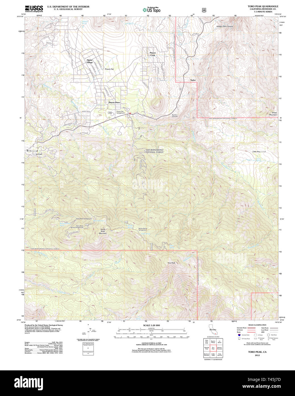 Toro map hi-res stock photography and images - Alamy