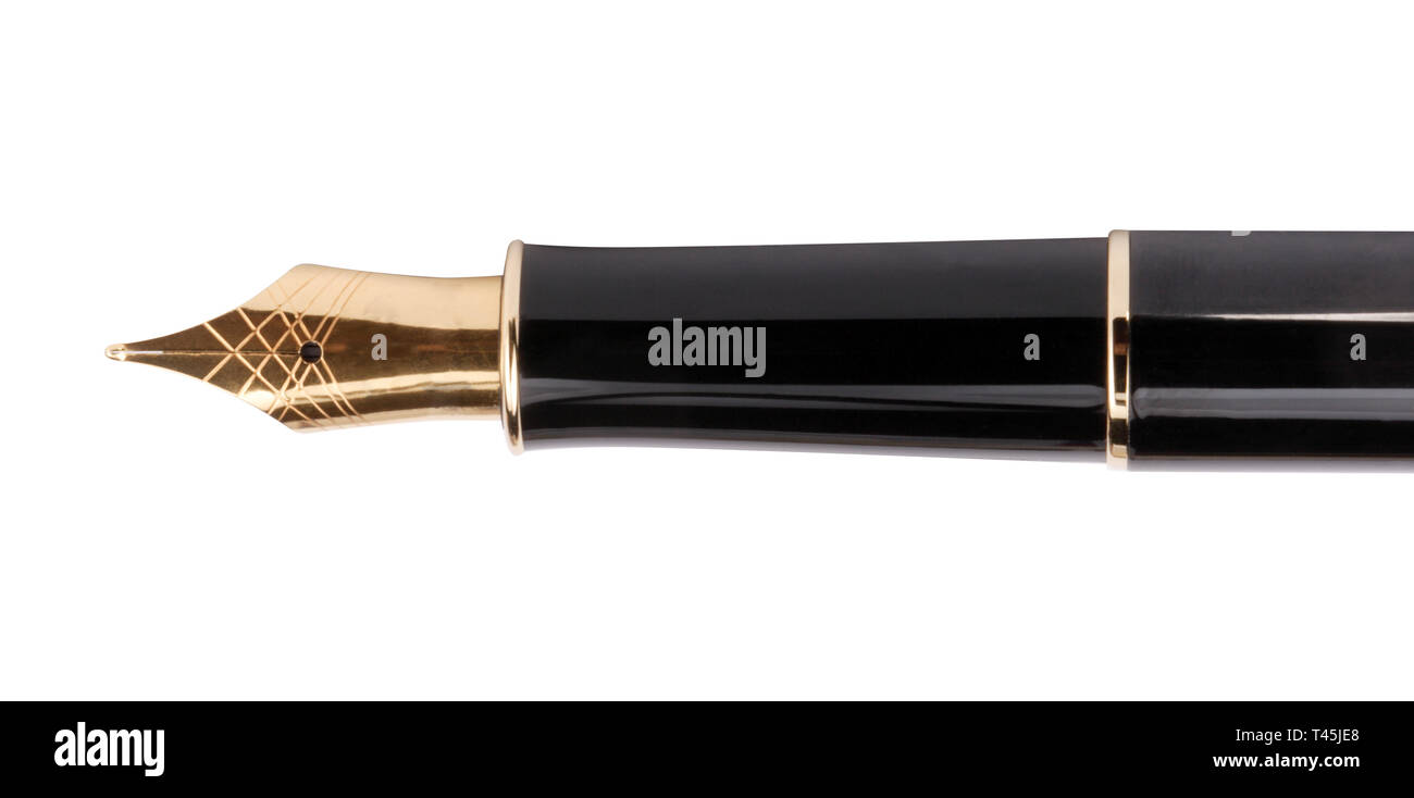 fountain pen isolated Stock Photo - Alamy