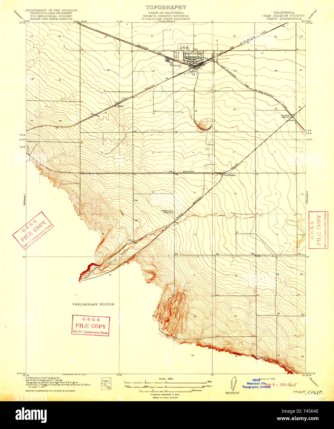 Tracy map hi-res stock photography and images - Alamy