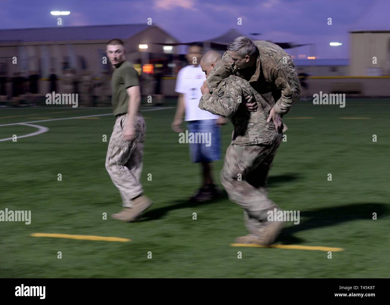 U.S. Army Cpl. Maksym Sladkovskyi, machine gun team leader for Bravo ...