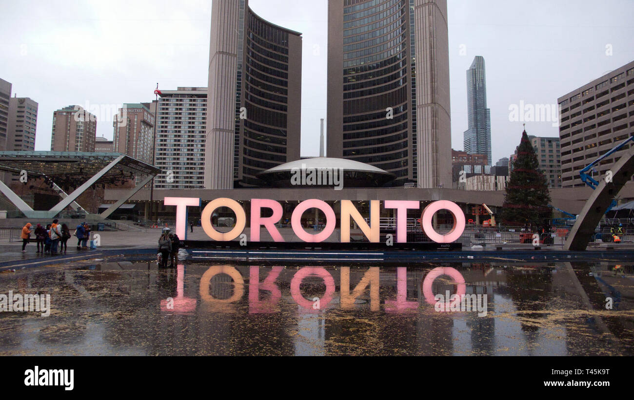 Toronto city name hi-res stock photography and images - Alamy