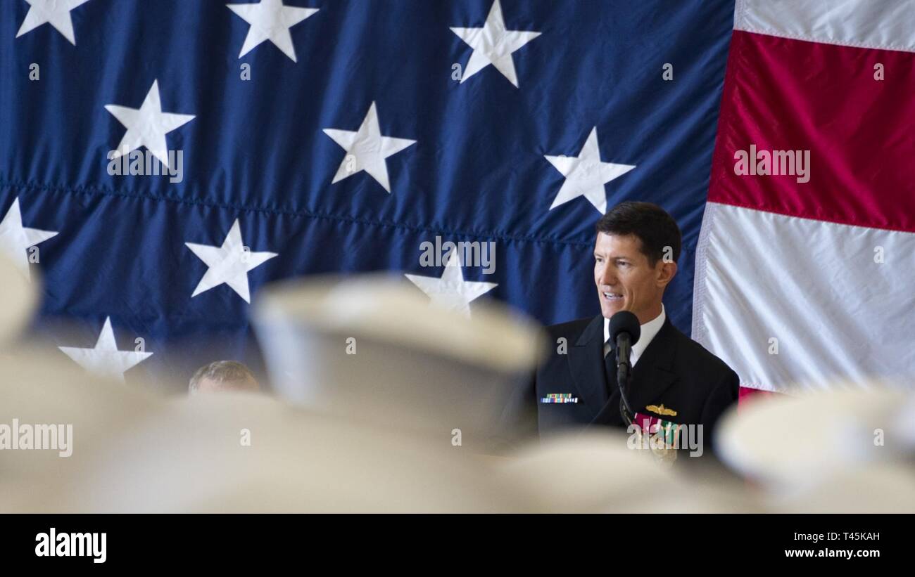 Fla. (March 1, 2019) Capt. Darrell S. Canady, commanding officer of the ...