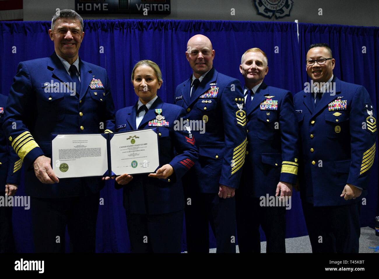 Coast Guard Commandant Adm. Karl Schultz names Petty Officer 2nd Class ...