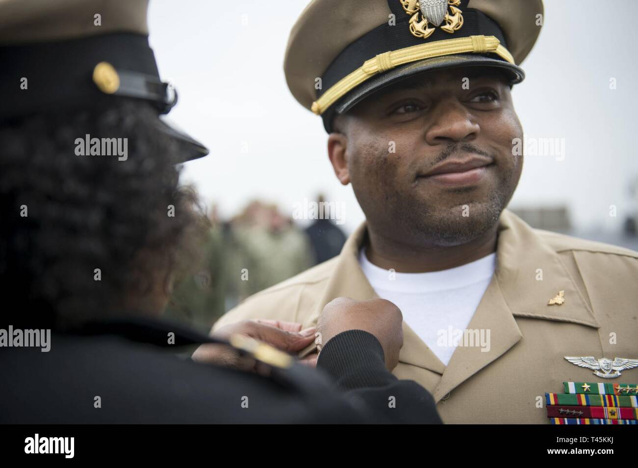 Va. (March 1, 2019) Chief Gunner's Mate Genesis Robinson, from the ...