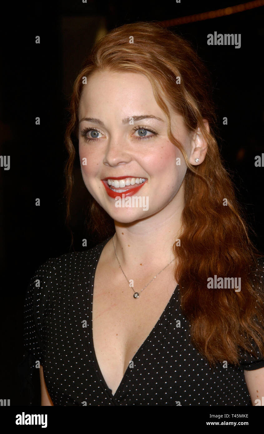 LOS ANGELES, CA. January 08, 2003: Actress MARISSA COUGHLAN at the Los ...