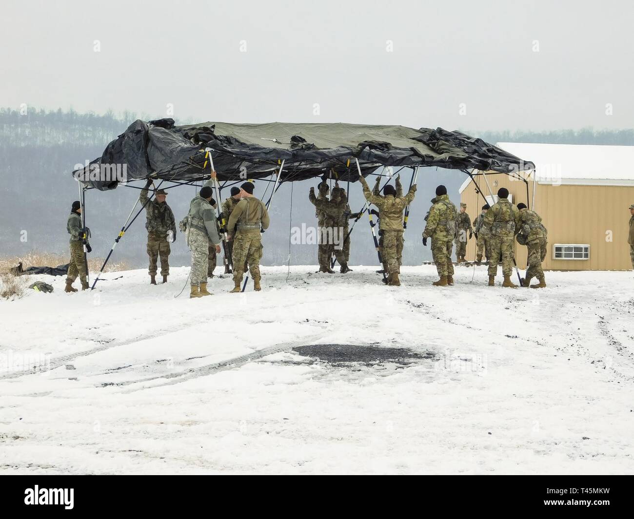 U.S. Army Reserve Soldiers from the 744th Military Police Battalion ...