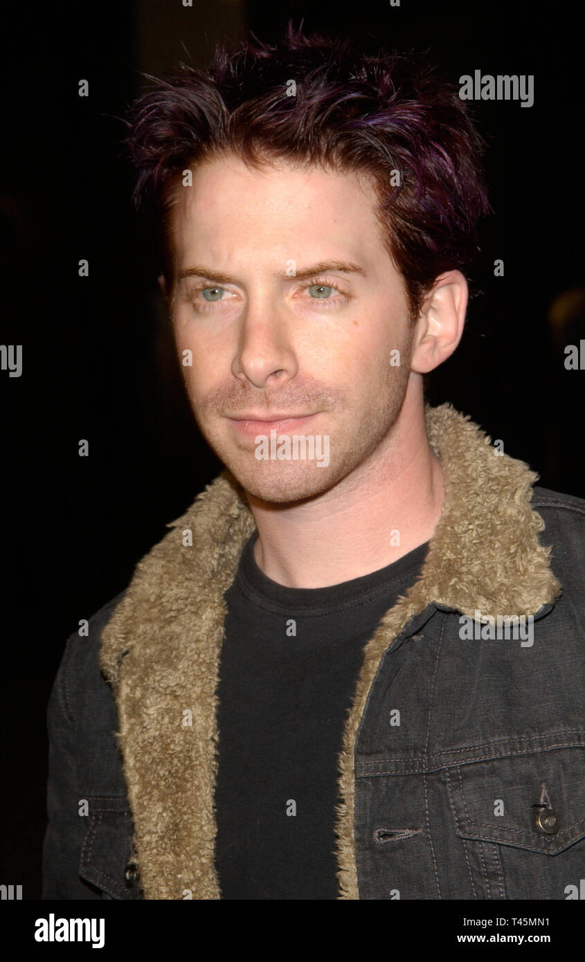 LOS ANGELES, CA. January 08, 2003: Actor SETH GREEN at the Los Angeles ...