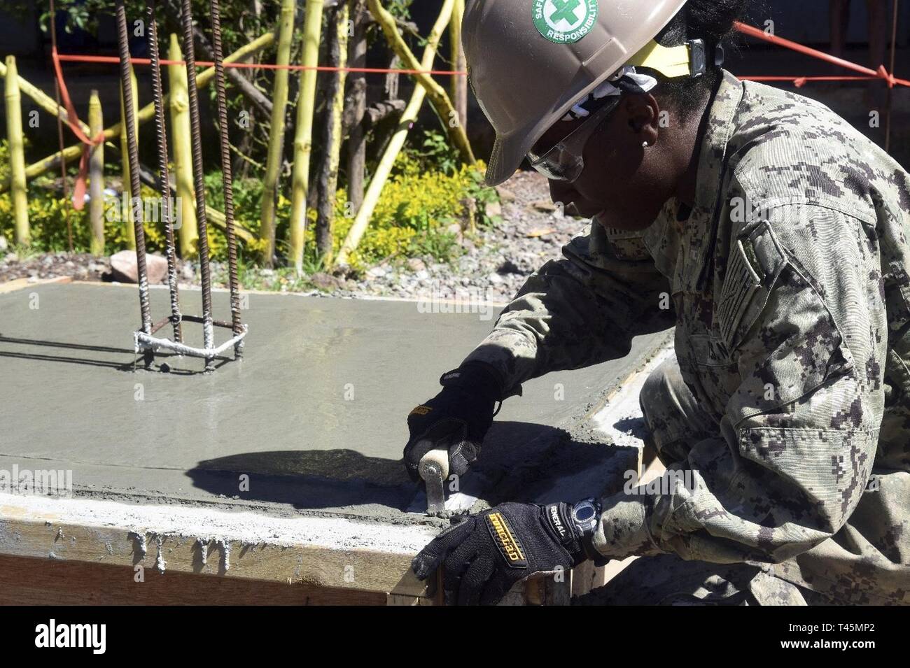 MAUBASSI, Timor-Leste (March 2, 2019) Builder 3rd Class Janiyah Philon ...