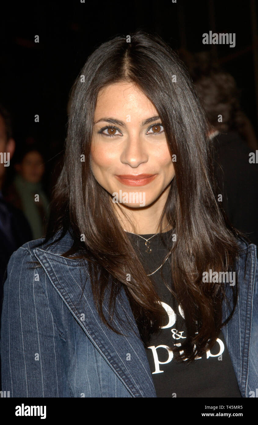 LOS ANGELES, CA. January 08, 2003: Actress MARIA ELENA LAAS at the Los ...