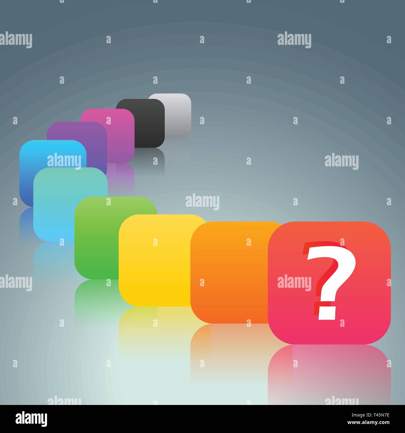 Question marks background hi-res stock photography and images - Alamy