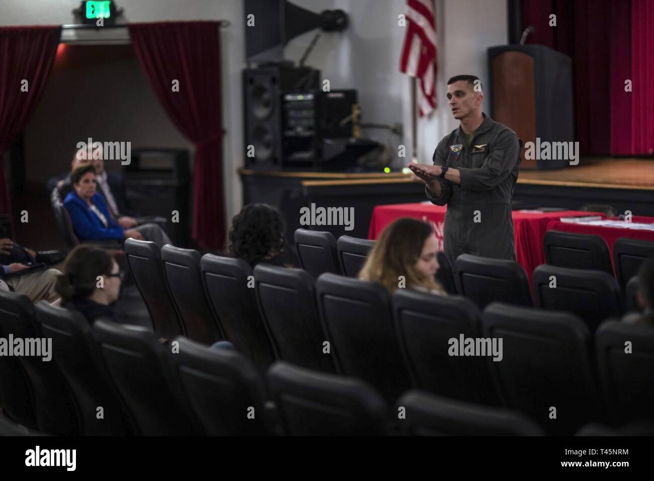Col. Charles Dockery, commanding officer of Marine Corps Air Station ...