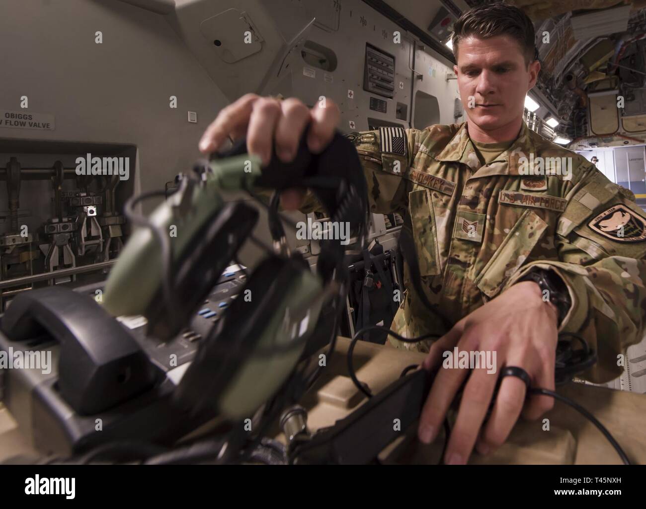 Tech. Sgt. Stephen Shockey, 379th Expeditionary Communications Squadron ...