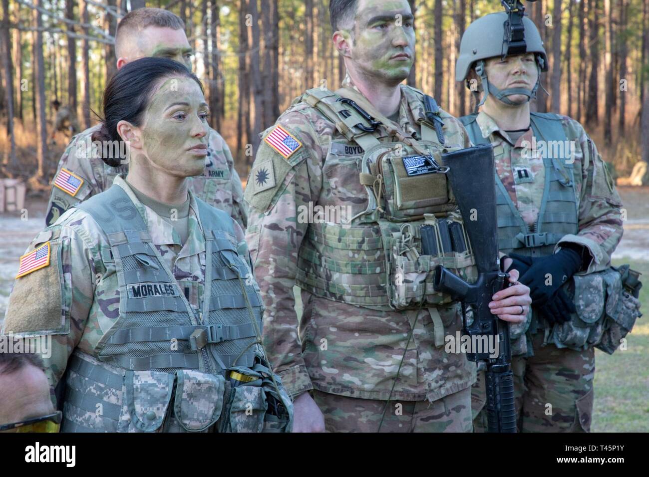 U.S. Soldiers with, The National Guard Warrior Training Center ...