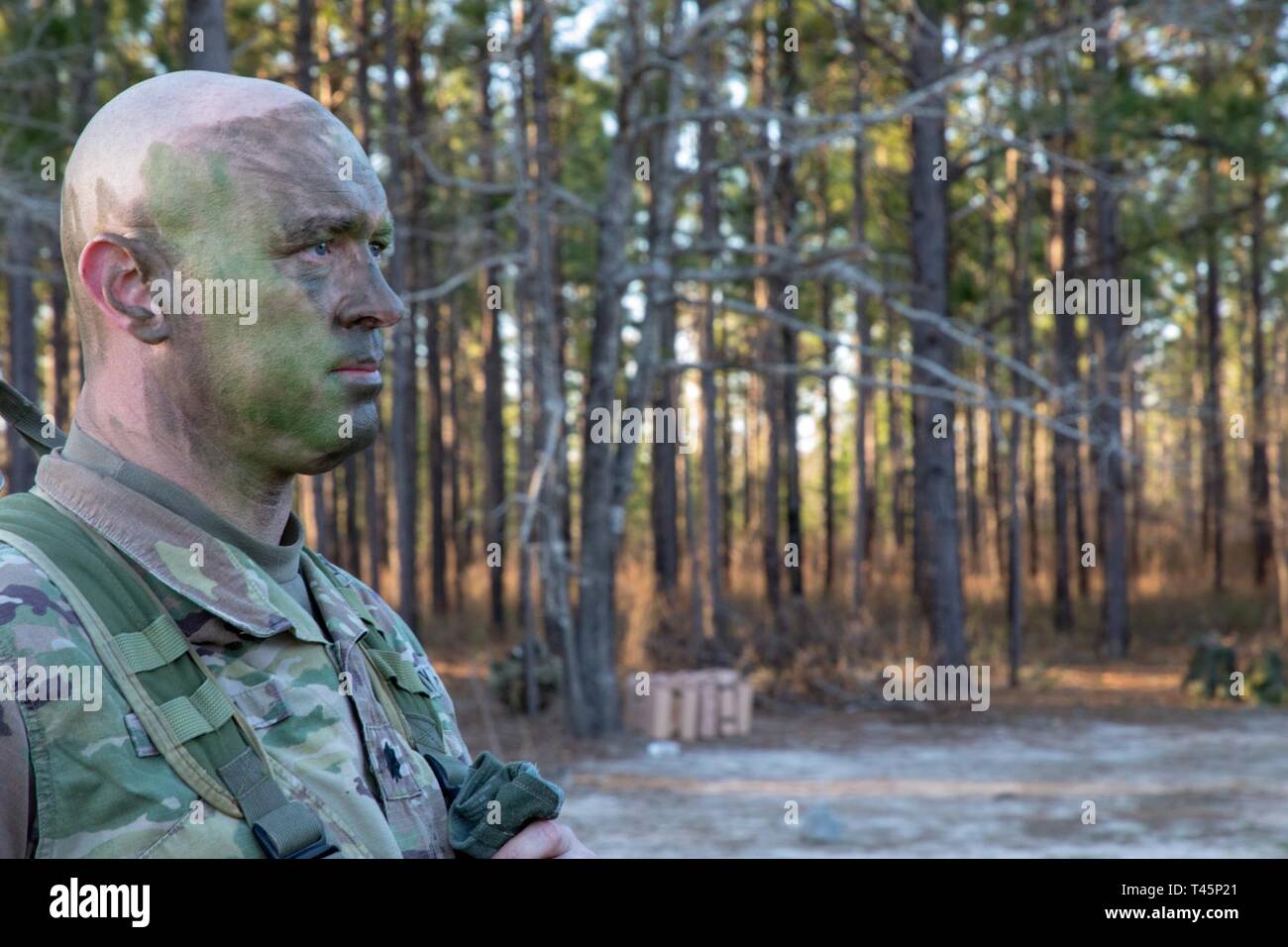 U.S. Army Lt. Col. Brian Deton, Commander of The National Guard Warrior ...
