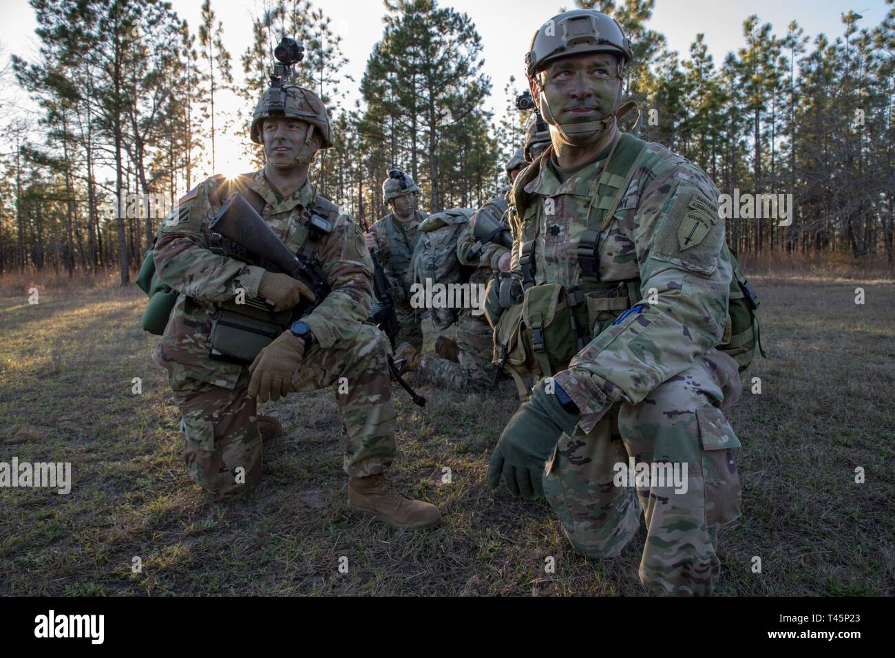 U.S. Army Lt. Col. Brian Deton, Commander of The National Guard Warrior ...
