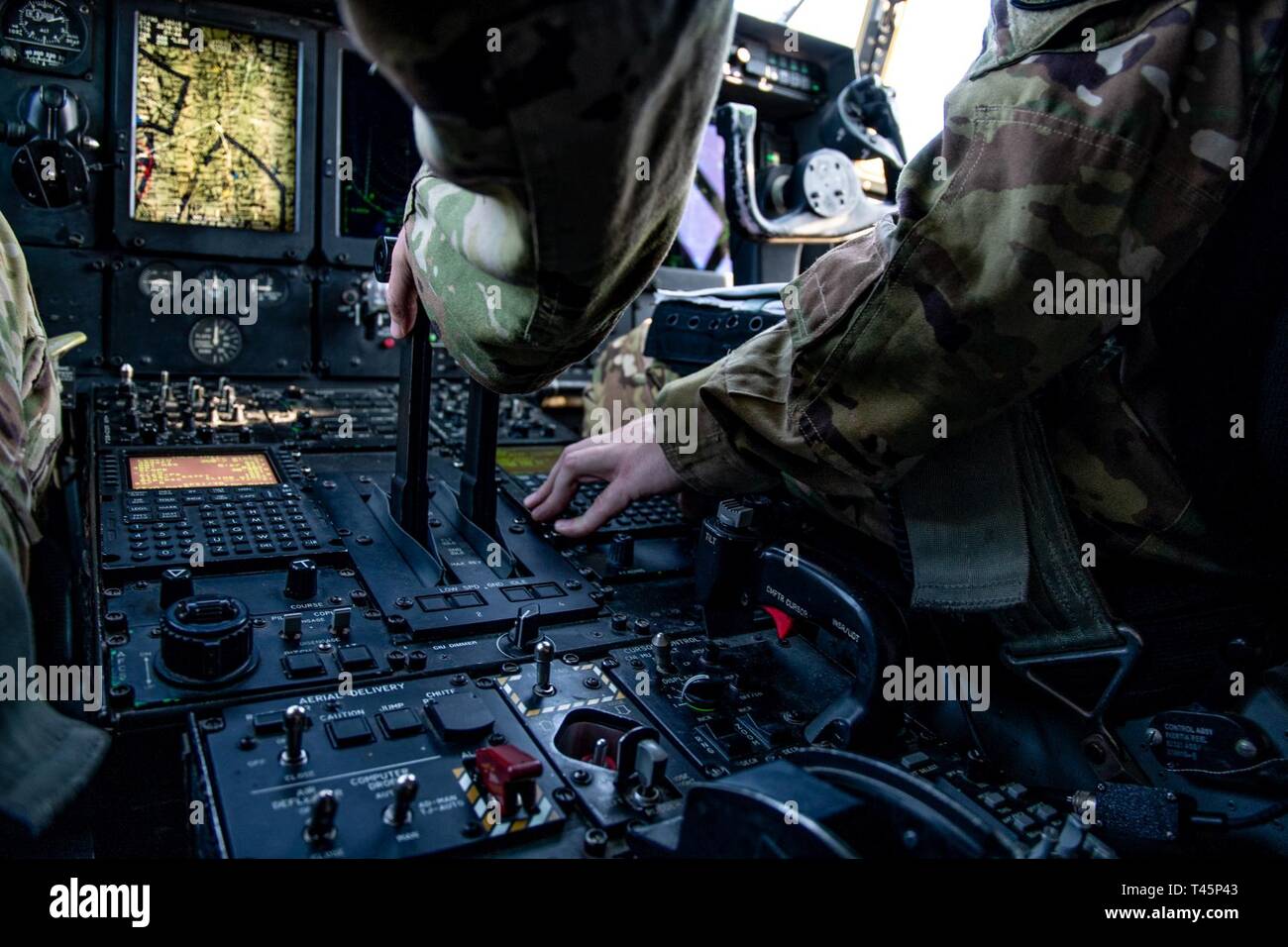 U.S. Air Force pilots assigned to 40th Airlift Squadron, 317th Airlift Operations Group, 317th ...