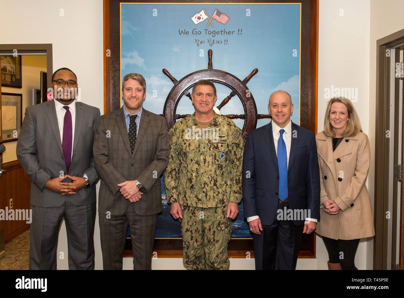 BUSAN, Republic of Korea (March 06, 2019) Rear Adm. Michael E. Boyle ...