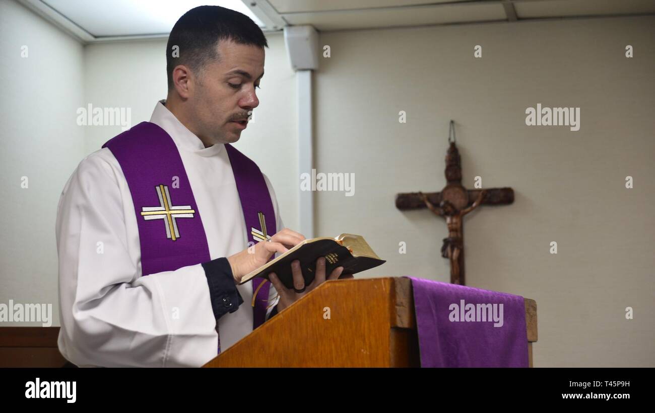 EAST CHINA SEA (March 6, 2019) - Lt. James S. Hicks, U.S. 7th Fleet ...
