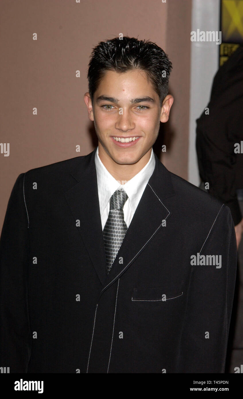 LOS ANGELES, CA. January 17, 2003: Actor TYLER HOECHLIN at the ...