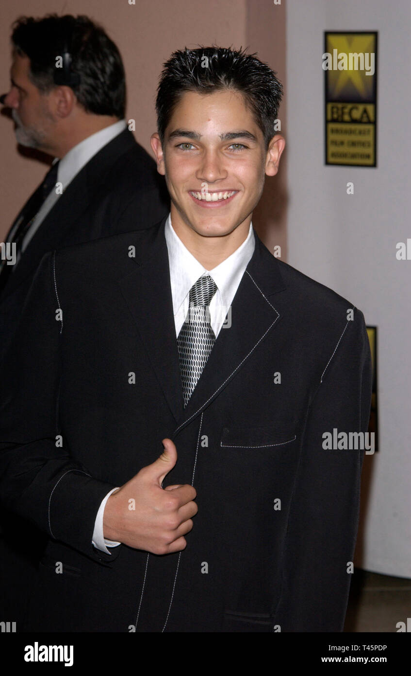 LOS ANGELES, CA. January 17, 2003: Actor TYLER HOECHLIN at the ...