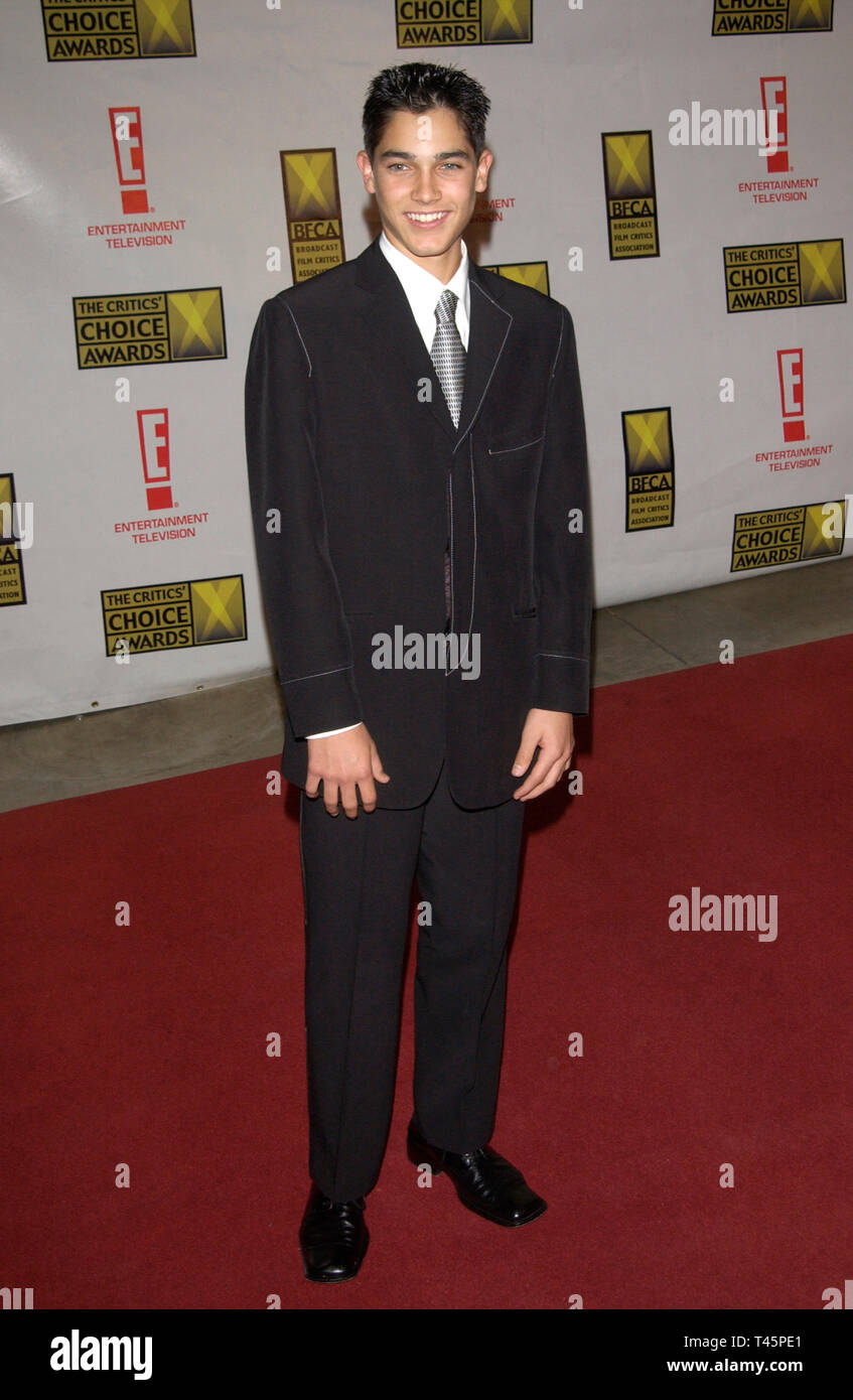 LOS ANGELES, CA. January 17, 2003: Actor TYLER HOECHLIN at the ...