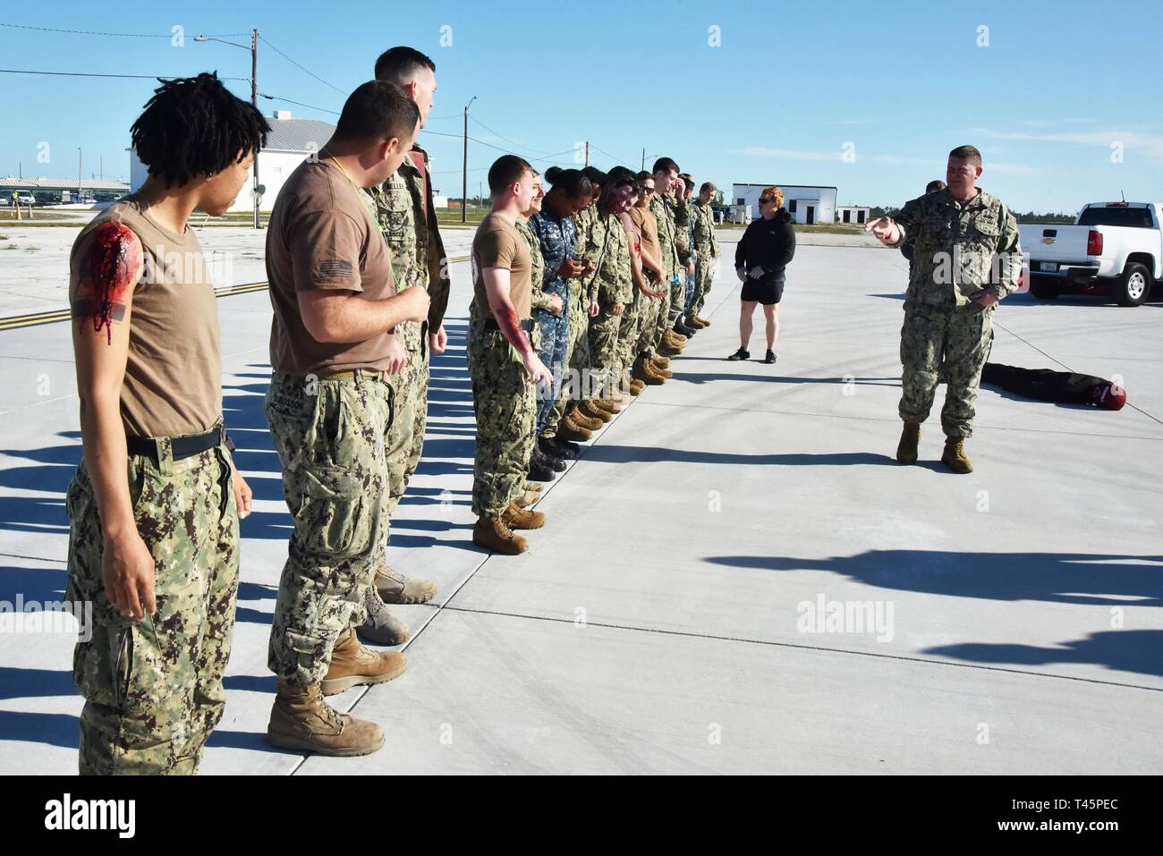 KEY WEST, Fla. (March 6, 2019) A mass-casualty drill was conducted by ...