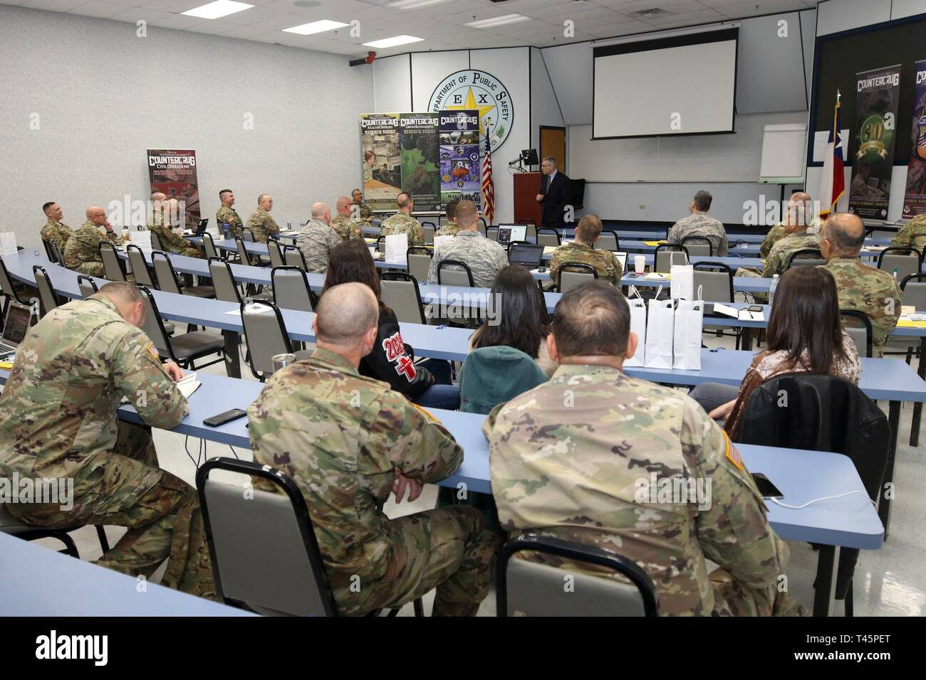 Texas state troopers guard hi-res stock photography and images - Alamy