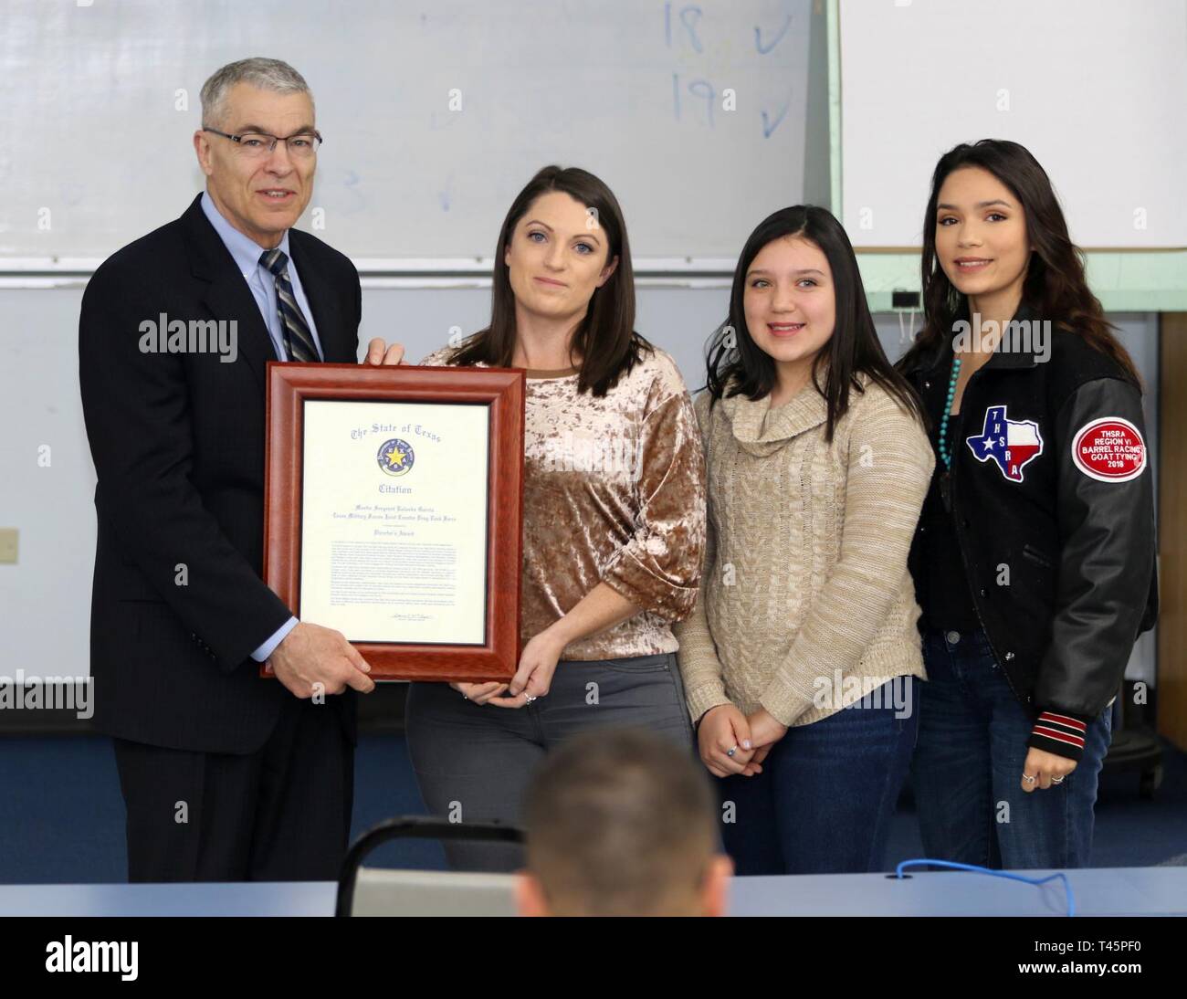 The Texas Department of Public Safety Director, Steven McGraw, awarded ...