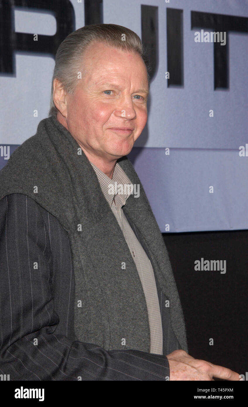 LOS ANGELES, CA. January 28, 2003: Actor JON VOIGHT at the Los Angeles ...