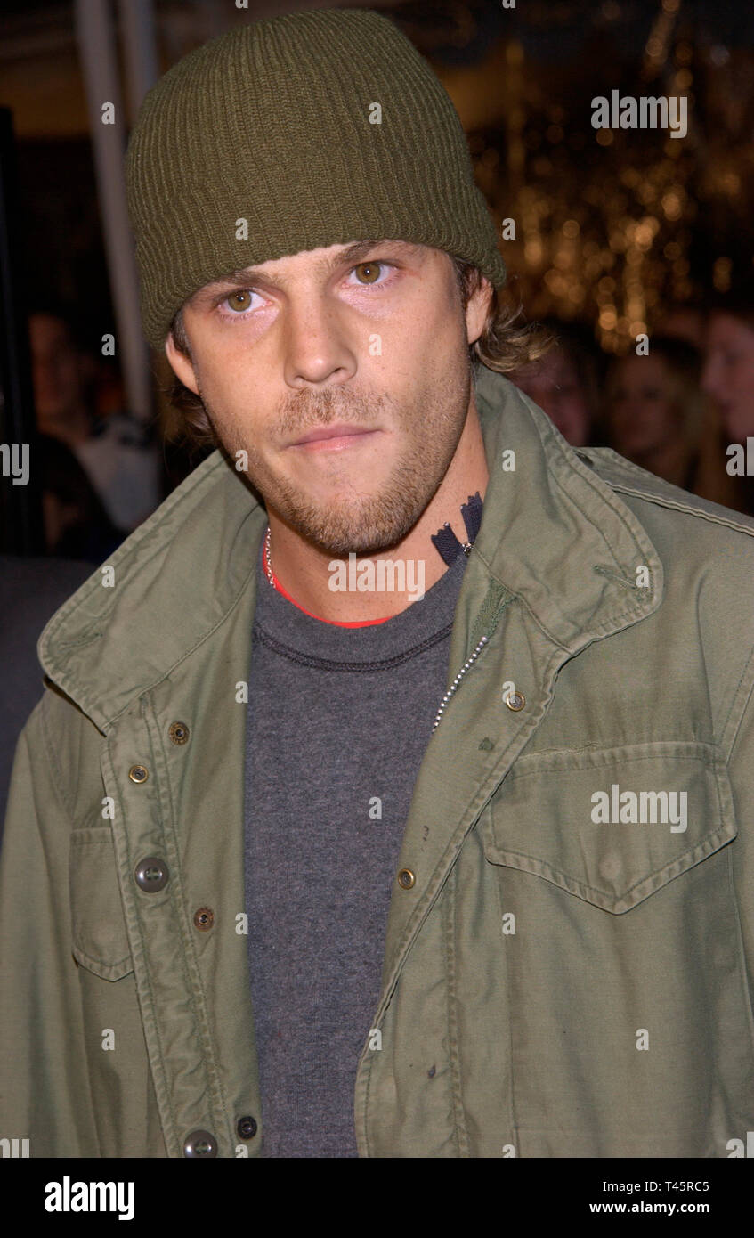 LOS ANGELES, CA. February 13, 2003: Actor STEPHEN DORFF at the world ...