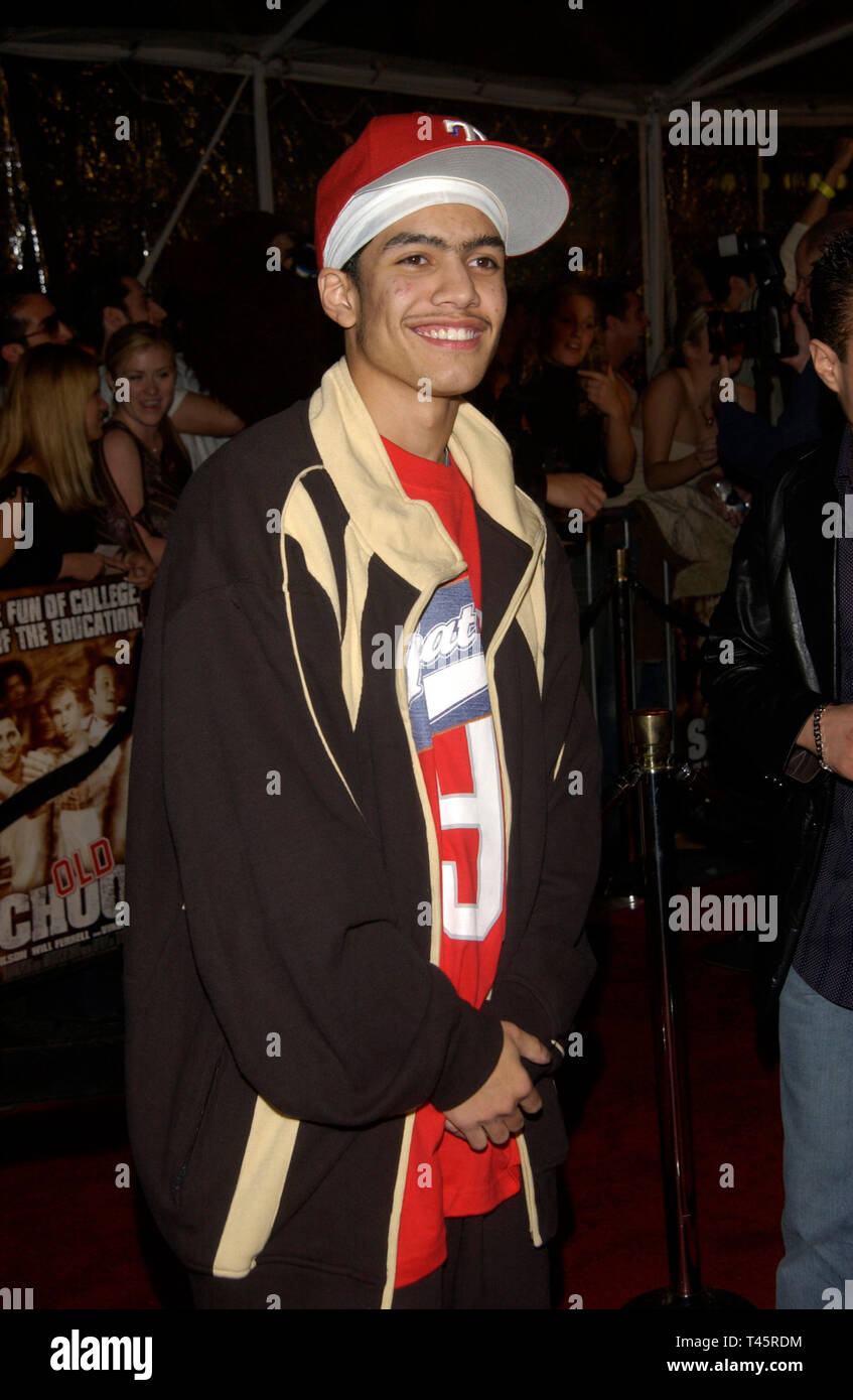 LOS ANGELES, CA. February 13, 2003: Actor RICK GONZALEZ at the world ...
