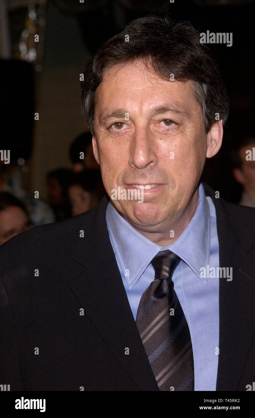 LOS ANGELES, CA. February 13, 2003: Producer IVAN REITMAN & daughter at ...
