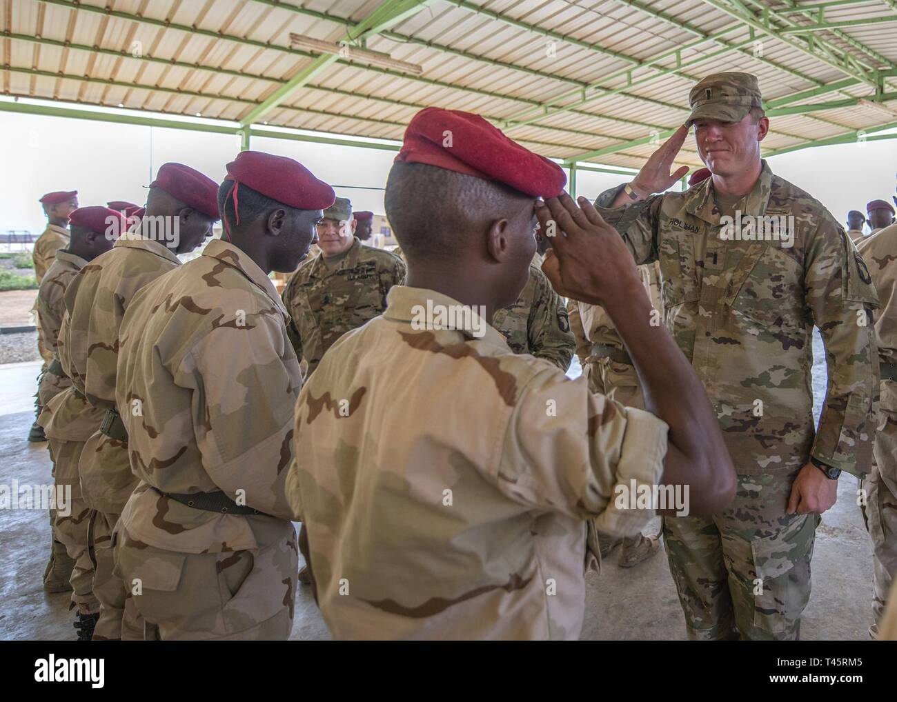 U.S. Army 1st Lt. Travis Holihan, the officer in charge of NCO training ...